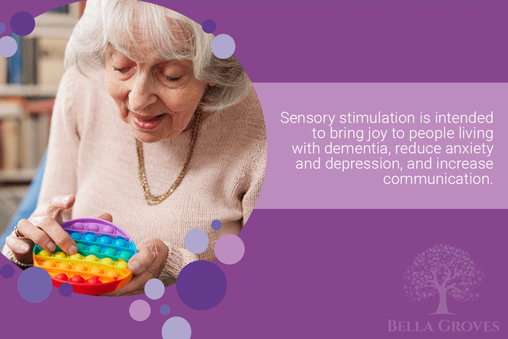 How to Promote Sensory Stimulation for a Person with Dementia